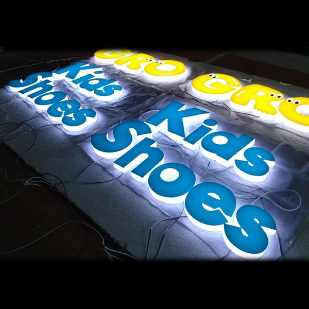 Acrylic Fabricated LED Channel Letters - Guangzhou Raoyang Creative ...